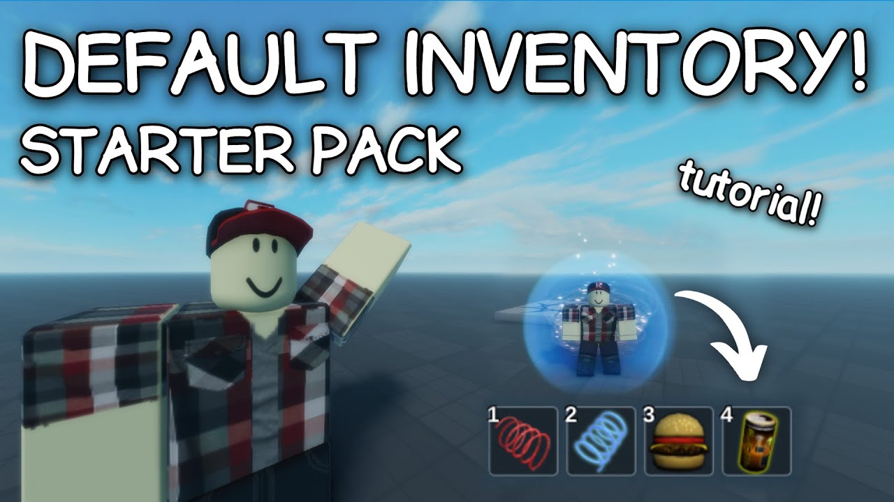 HOW TO MAKE A DEFAULT INVENTORY [Roblox Studio Tutorial] - YouTube