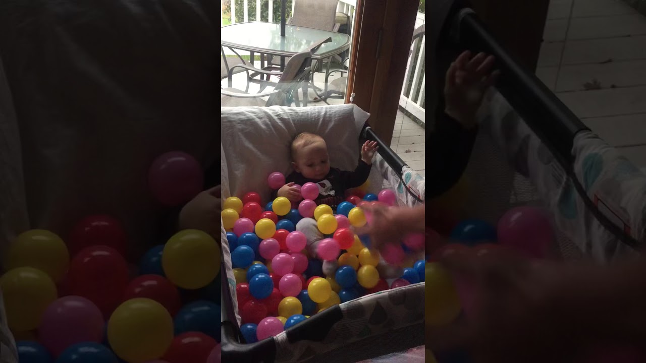 Baby Bogey and Ball pit - YouTube