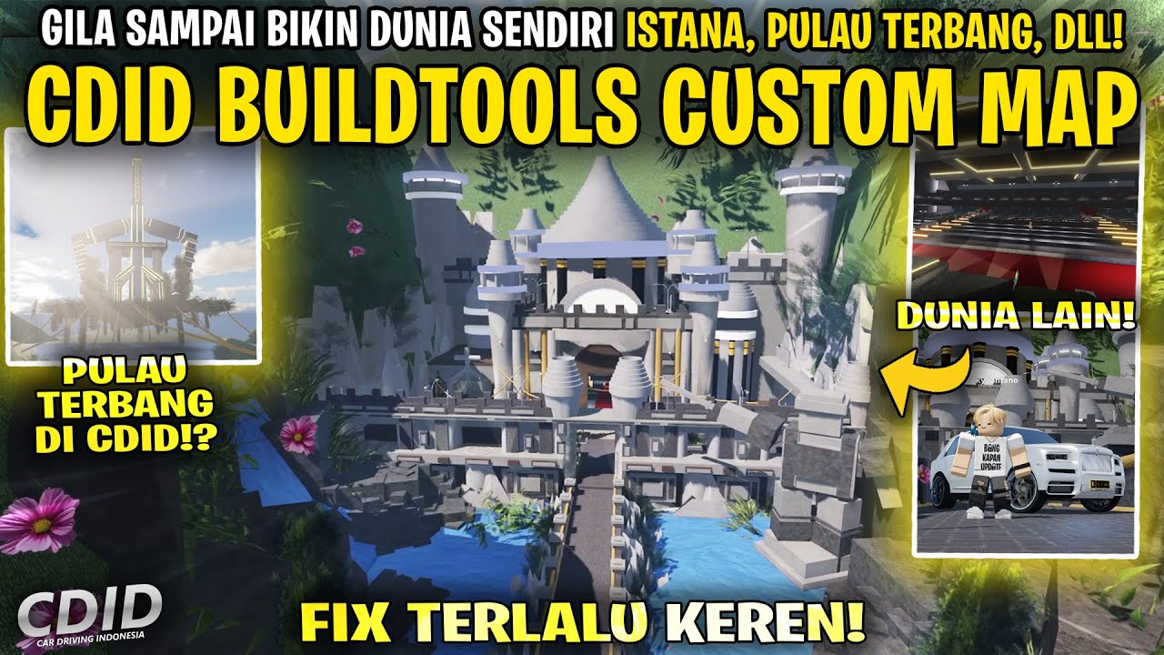 REVIEW MAP CUSTOM BUILDTOOLS TERBAIK CDID V2.0 ! BIKIN DUNIA SENDIRI ...