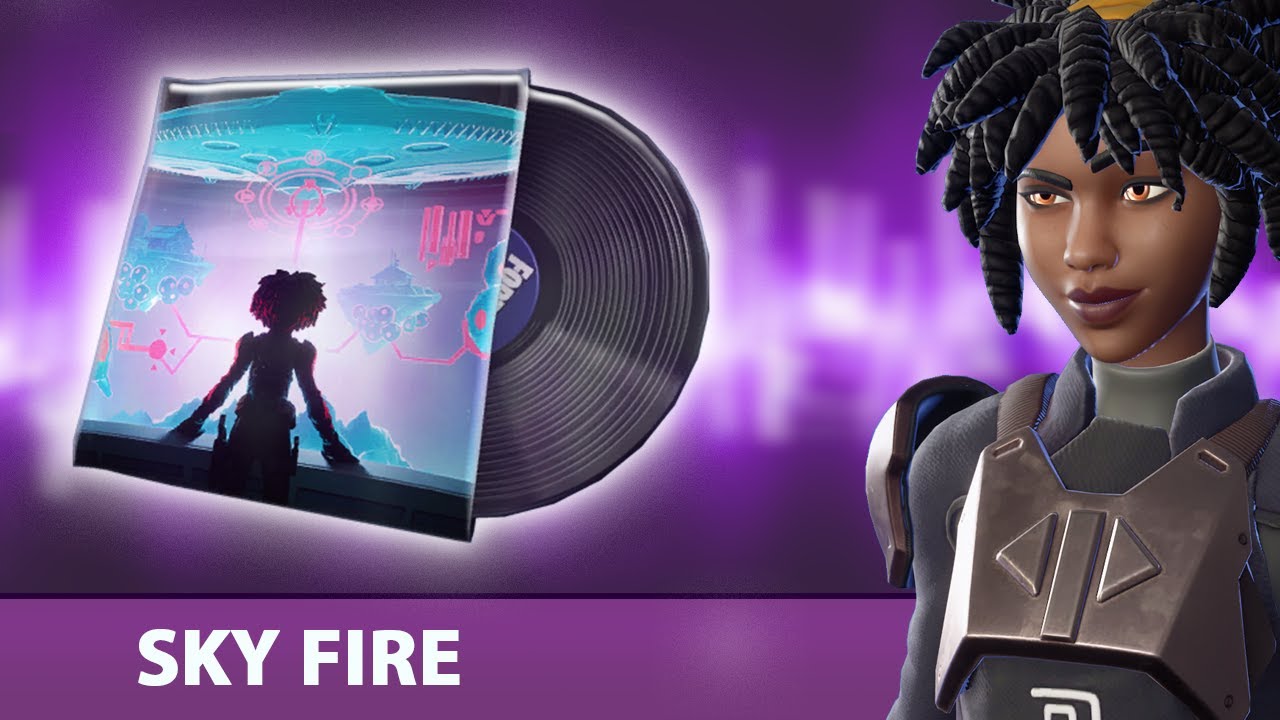 Fortnite Chapter 2 Season 8 - lobby music - Sky Fire - YouTube