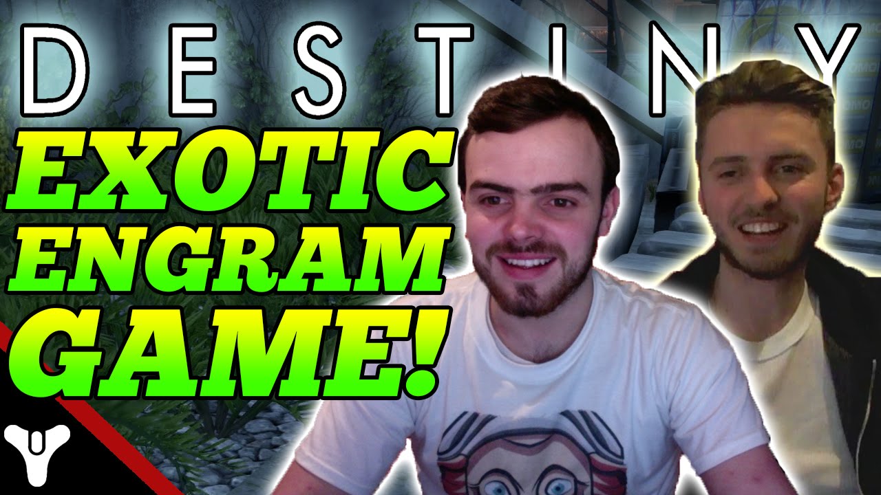 Destiny: "EXOTIC ENGRAM GAME!" Exotic Engram Decoding! (Destiny Exotic Engram) - YouTube