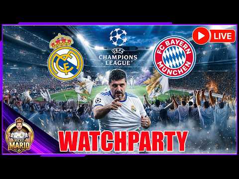 🔴 LIVE: FC Bayern München vs REAL MADRID ⚽ WATCHALONG mit RealMario1902 | HALA MADRID 🤍🔥🔴