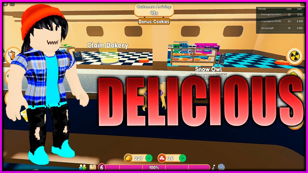 FAZENDO CUPCAKES NO BAKERY SIMULATOR (ROBLOX) - YouTube