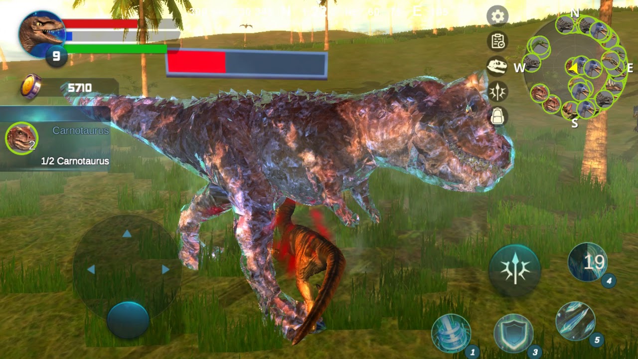 Velociraptor simulation #3 - YouTube