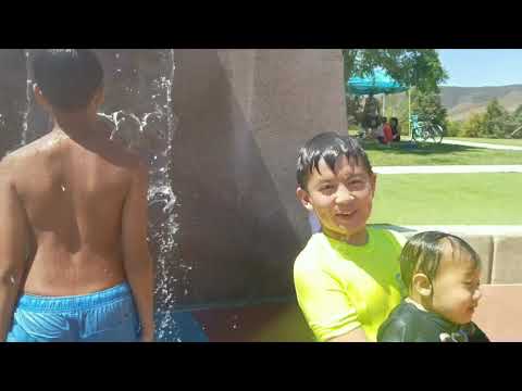 Lake Skinner splash pad @ Temecula Sep2019 - YouTube