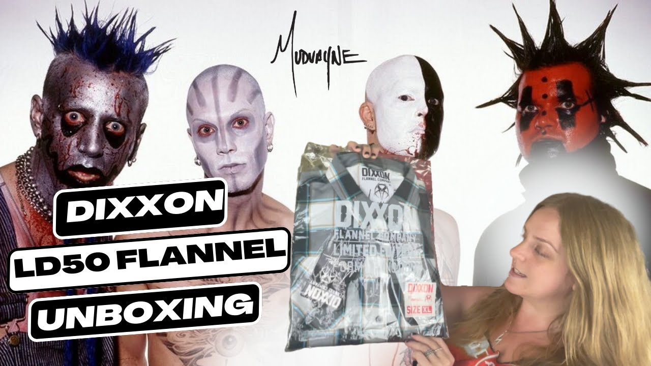 Unboxing the Mudvayne LD50 Dixxon Flannel - YouTube