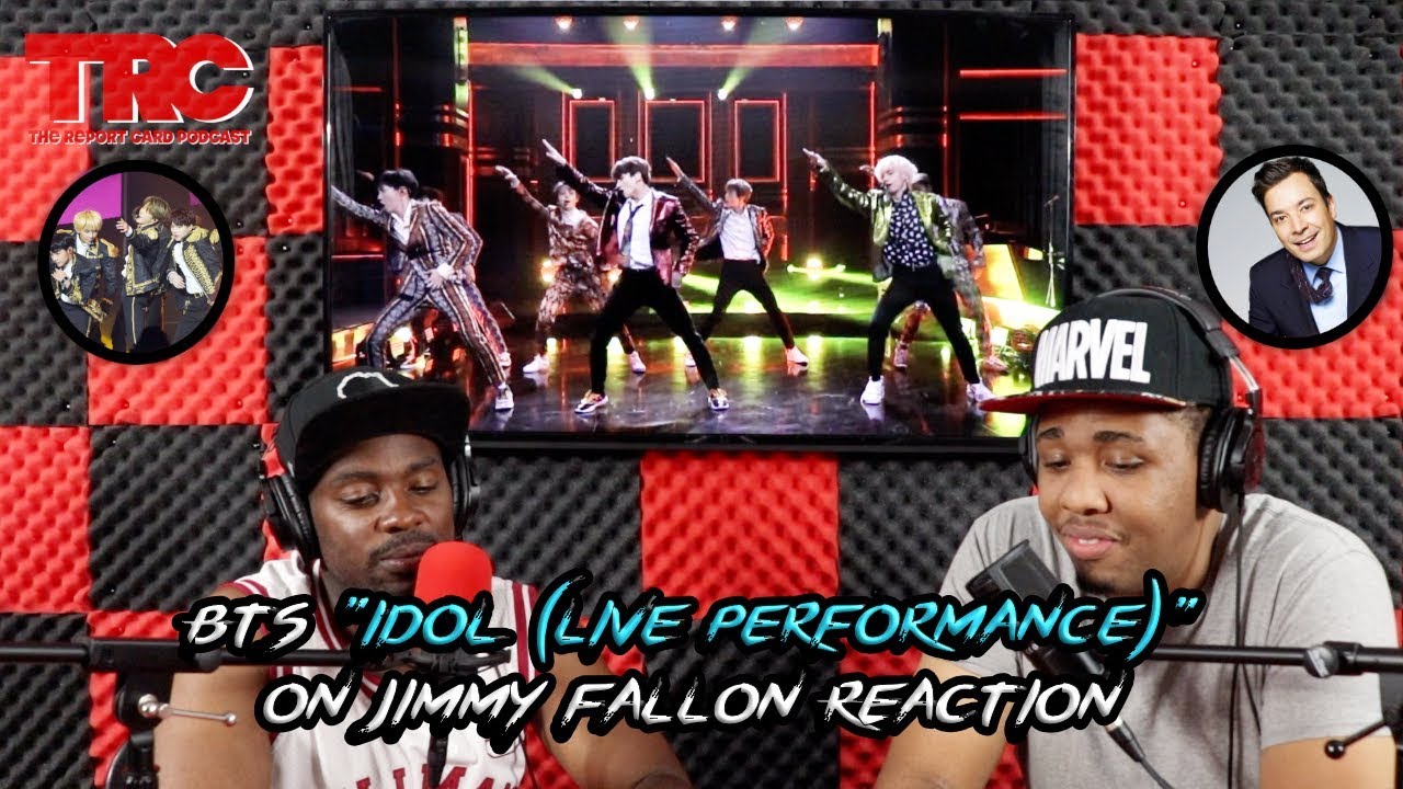 BTS "IDOL" (Live Performance)" On Jimmy Fallon Reaction - YouTube