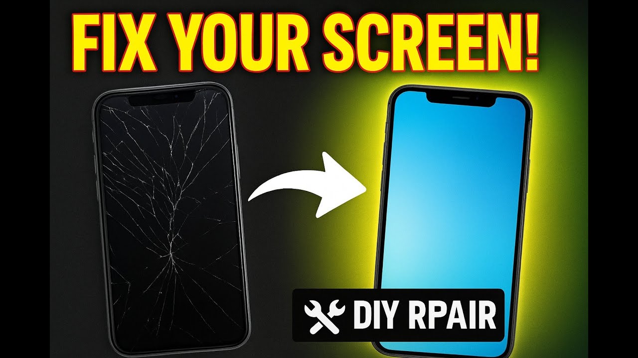 How to Change a Phone Screen at Home (Step-by-Step Repair Guide) - YouTube