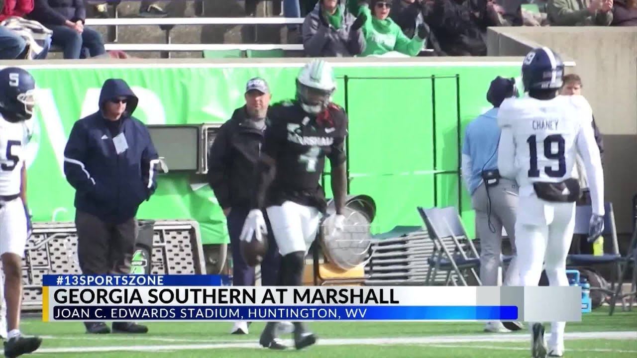 Marshall loses to Georgia Southern to finish 5-7 - YouTube