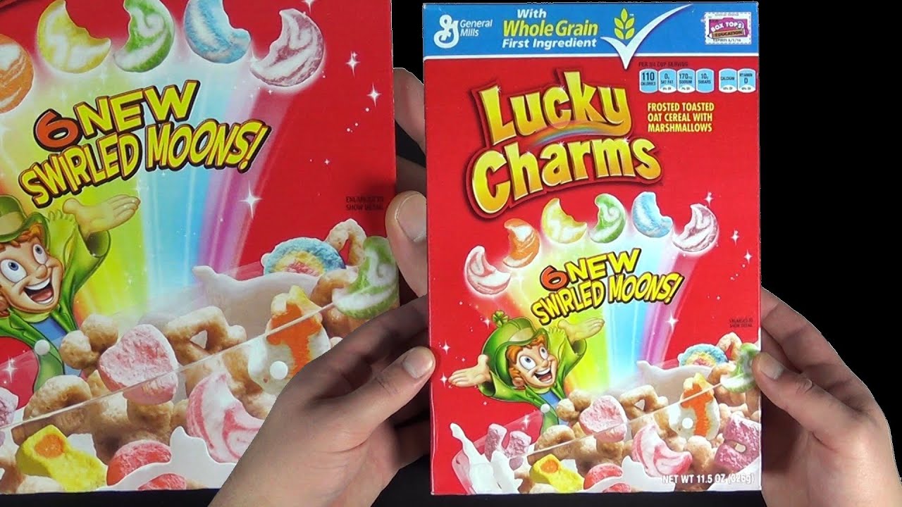 Lucky Charms - Frosted Toasted Oat Cereal With Marshmallows - YouTube
