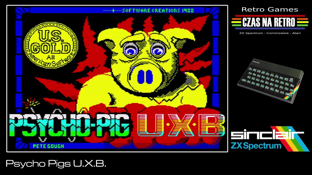 Psycho Pigs U.X.B. - ZX Spectrum - YouTube