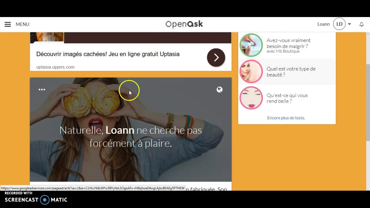 OpenAsk : test ... - YouTube