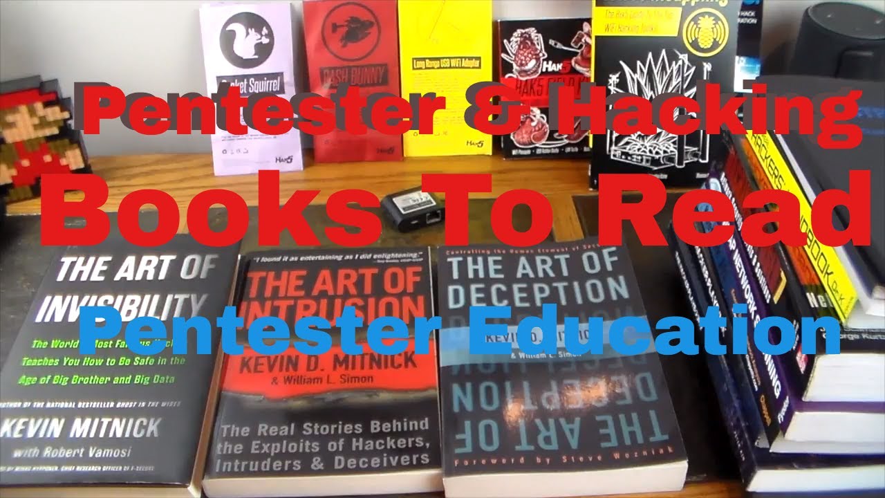 The Best Pentesting & Hacking Books to Read - YouTube