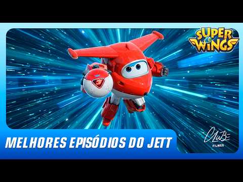 Super Wings 1 Hora dos Melhores Episódios do Jett em Português | Super Wings e os Super Pets ✈️