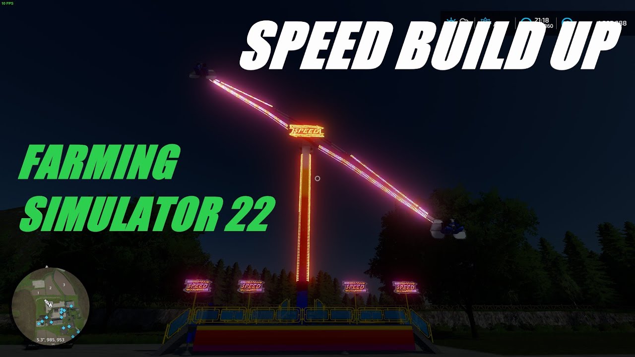 SPEED BUILD UP FARMING SIMULATOR 22 FUNFAIR MOD - YouTube