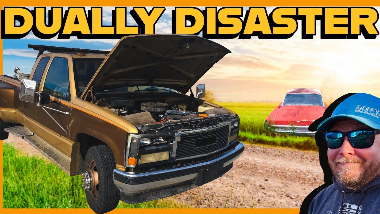 Using the GMC Dually to Pick Up a Project- Harvester of Sorrow. - YouTube