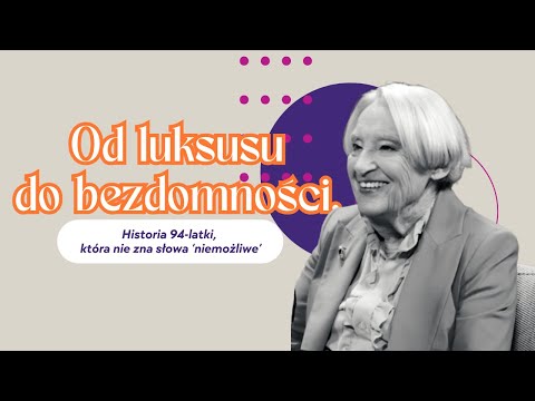 Od luksusu do bezdomności 💔 94-latka o miłości, wojnie i życiu pełnią piersią 🔥