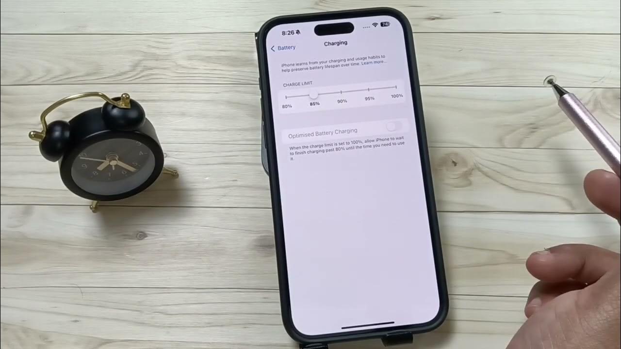 iPhone 16/16 Pro Max - How To Set Charging Limit On iPhone 16/16 Pro Max - YouTube