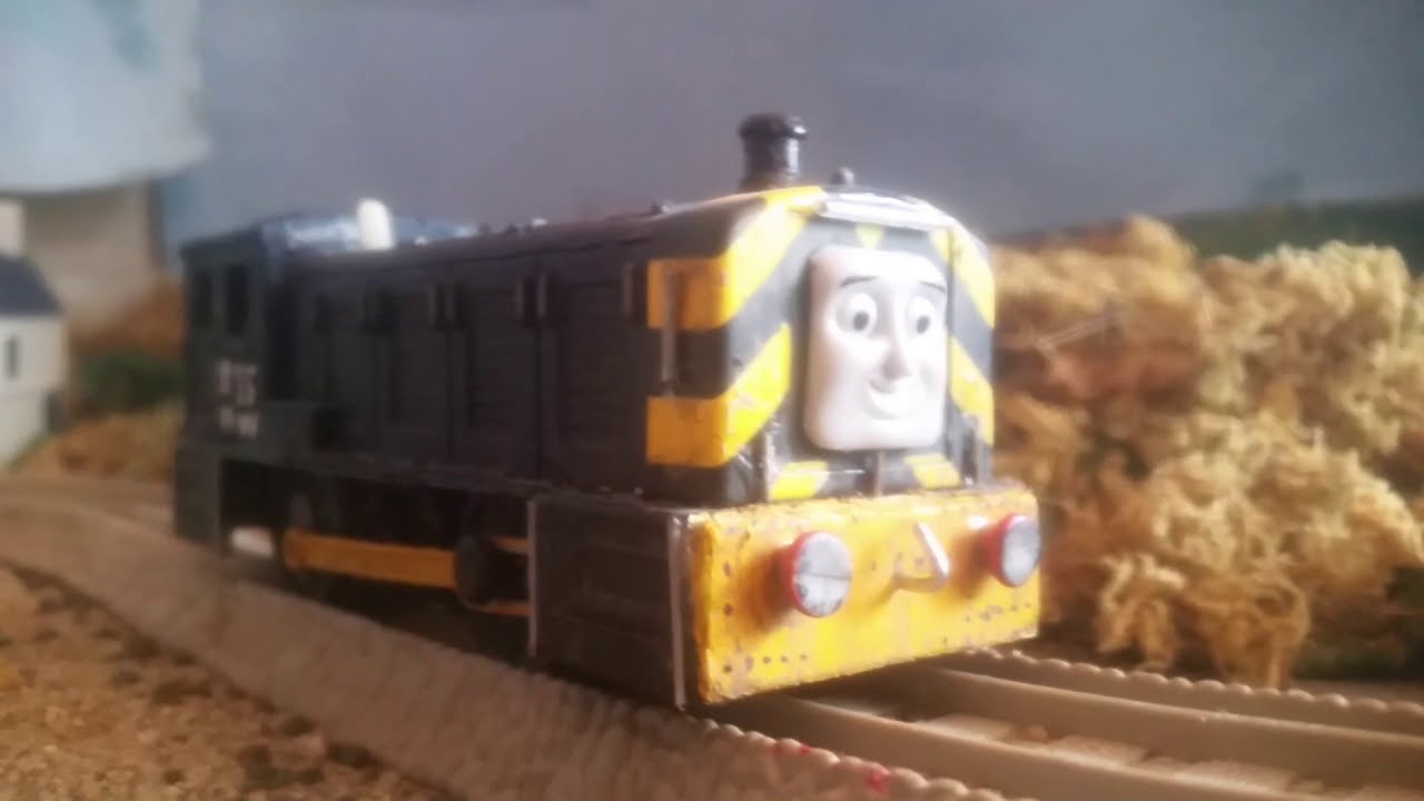 Trackmaster OC Marvin the Diesel Shunter custom - Review - YouTube