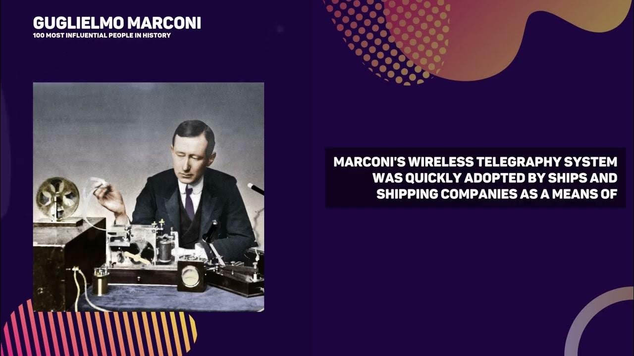 Guglielmo Marconi - Inventor Wireless Telegraphy (Italy) - YouTube