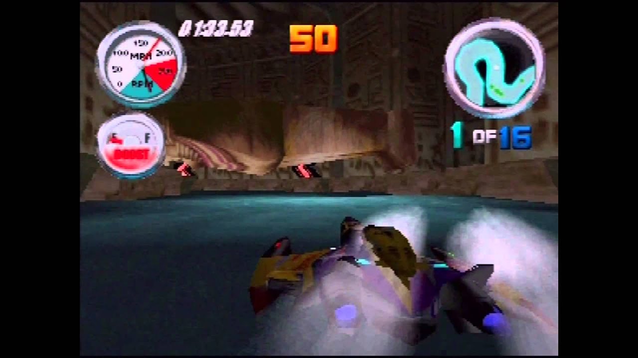 Hydro Thunder (Actual N64 Capture) - Nile Adventure - YouTube