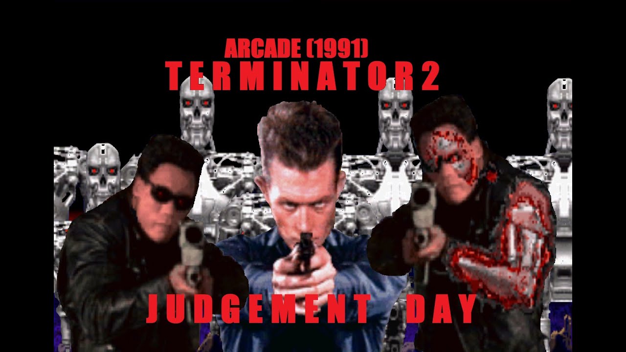 Terminator 2 Judgement Day (1991) Old School Arcade Game - Full ...