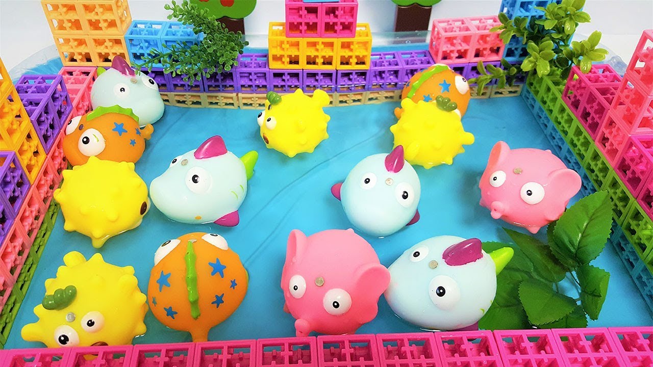 뽀로로와 낚시놀이 대결! 누가 이겼을까요?Let's play fishing with Pororo!-Learn colors ...