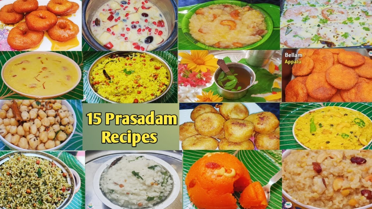 Karthika Pournami Special Prasadam recipes | Karthika Masam Prasadam ...