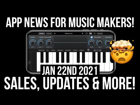 App News for iOS Music Makers 📲🤯 Jan 22nd 2021