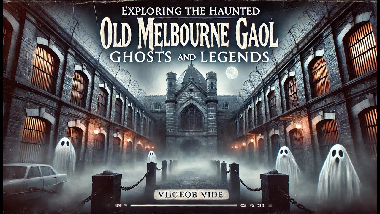 Exploring the Haunted Old Melbourne Gaol Ghosts and Legends - YouTube