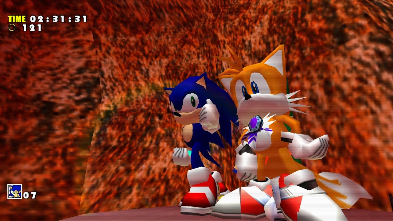 Sonic Adventure — Red Mountain (Sonic Level A) - YouTube