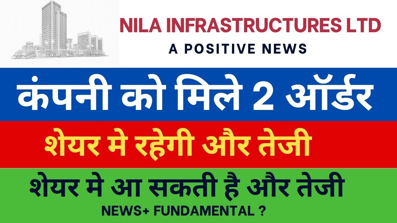 NILA INFRA SHARE LATEST NEWS II NILA INFRA SHARE II - YouTube