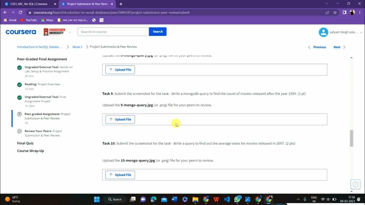 Coursera Introduction to NoSQL Databases Answers Part 2 #courseraanswers #Coursera - YouTube
