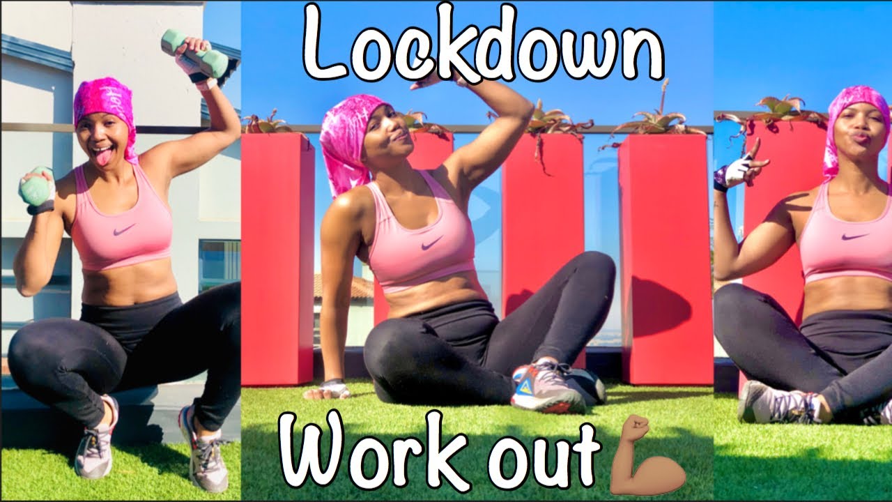 LOCKDOWN EXERCISES TO HELP KEEP FIT💪🏽| MELO’s MOM - YouTube