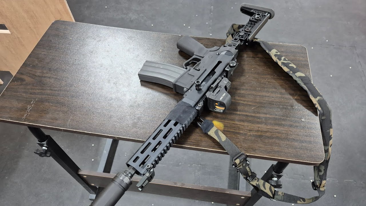 EHT MWS BRN180 UPPER KIT + 3D PRINT LOWER - YouTube