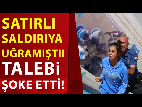 Türkiye'nin konuştuğu olayda akılalmaz gelişme! Kendisine satırla saldıran kişi için gözyaşı döktü!