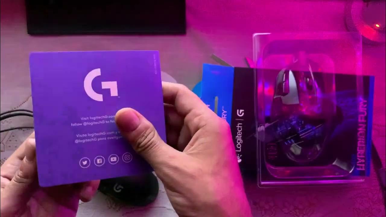 Logitech g402 Gaming Mouse Unboxing - YouTube
