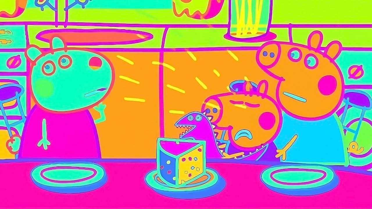 Peppa Pig Suzy George Crying | Peppa Pig Video Effects (Robot,Edge ...