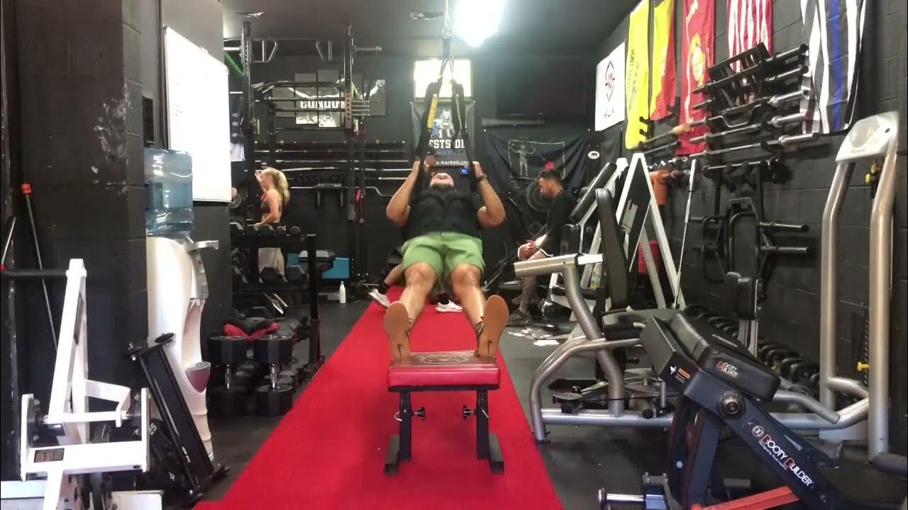 Matthew Ibrahim | TRX Pull-Up to Inverted Row w/ Feet Elevated - YouTube