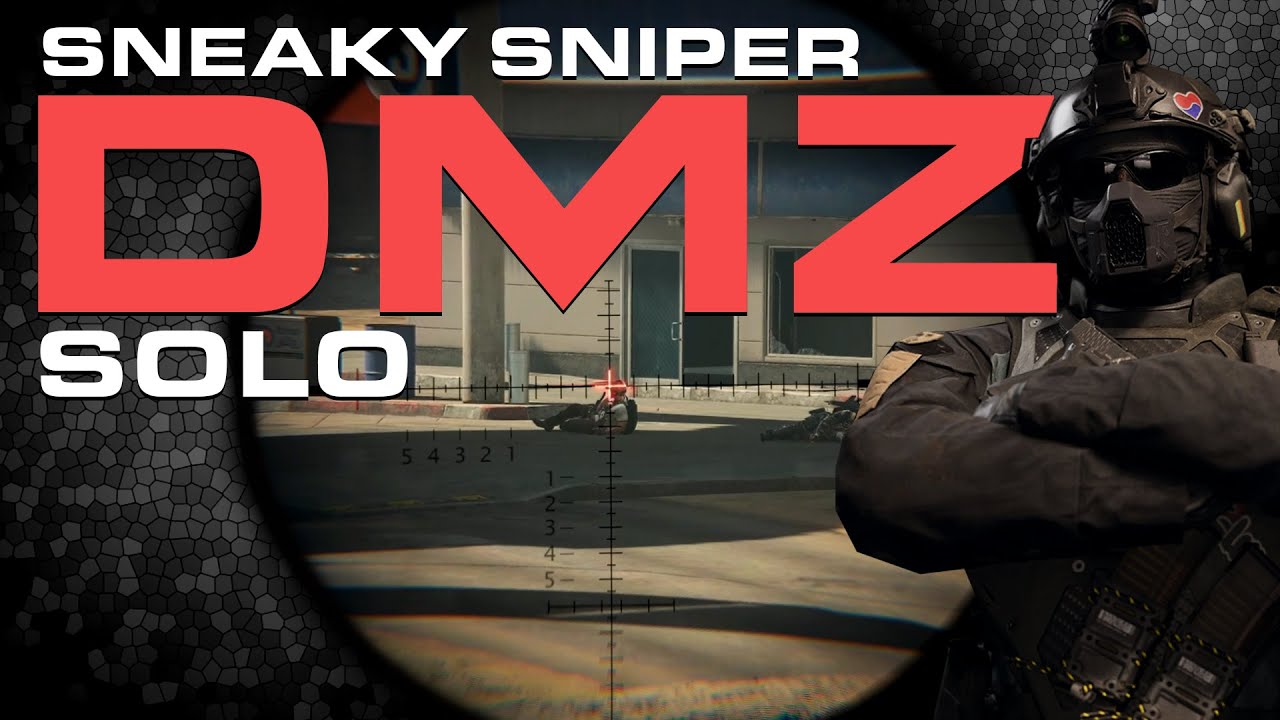 Becoming a Sneaky Sniper in DMZ Solo | Victus XMR - YouTube