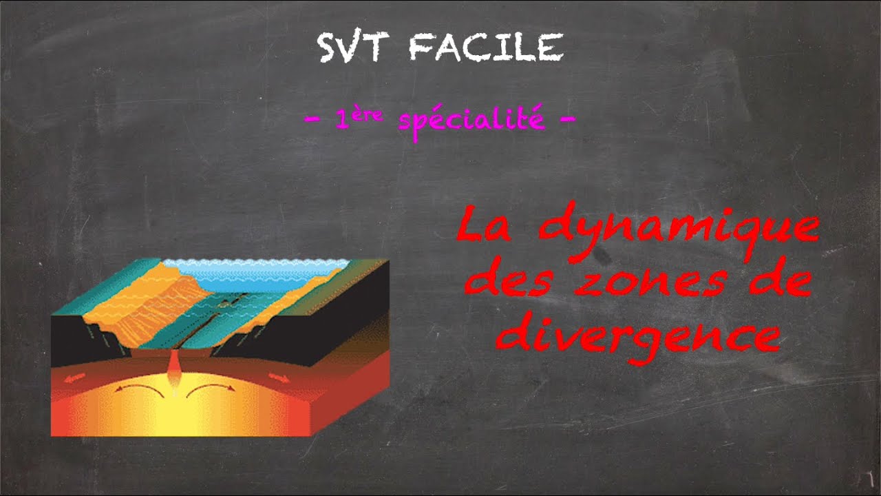 SVT FACILE - 1ère spé. - La dynamique des zones de divergence - YouTube