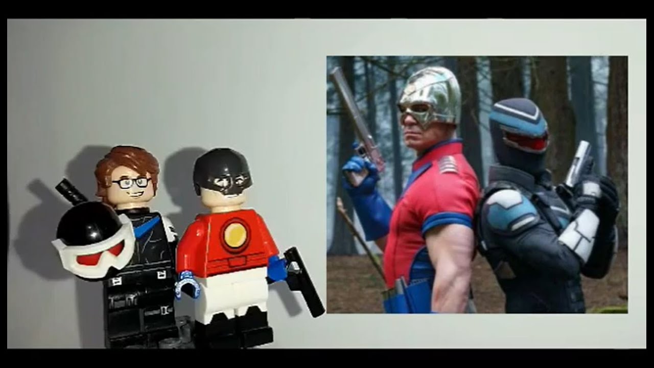 Lego peacemaker y vigilante custom - YouTube
