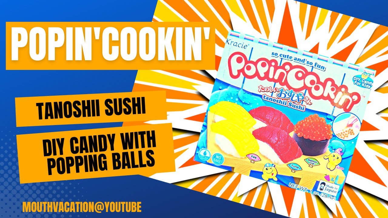 How to Make Miniature Sushi with Poppin' Cookin' - YouTube