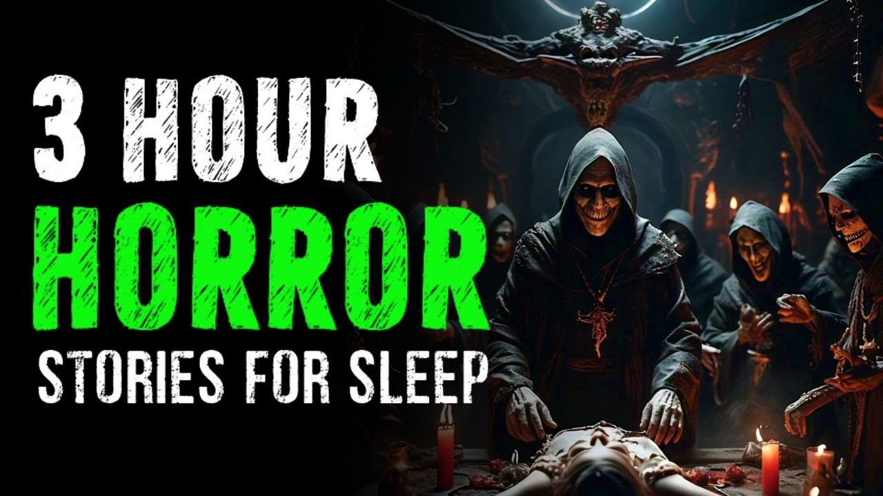 3 HOUR Terrifying TRUE Scary Stories in RAIN For SLEEP - Black Screen ...