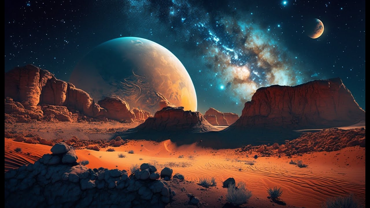 A Relaxed Journey Through Mars: Sleep & Relaxation Guided Meditation ...