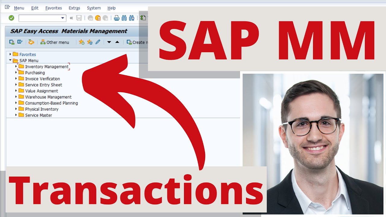 SAP MM: The most important SAP Transactions for SAP MM (Materials ...