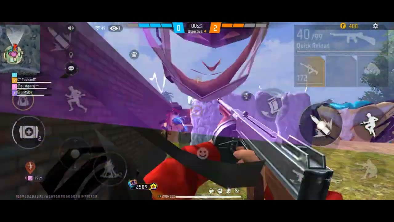 gaming free fire ct-tophan111 4 vs 4 my Miss free fire 🔥🔥🔥 - YouTube