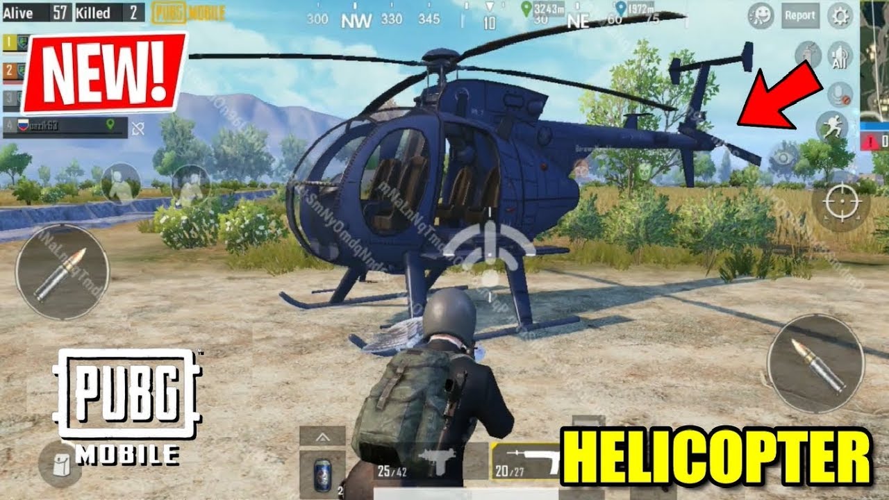 PUBG Mobile GLOBAL UPDATE 0.15 BETA! New Helicopter, Grenade Launcher ...