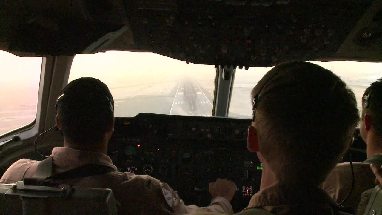 HD Cockpit View: KC-10 Extender Takeoff and Landing - YouTube