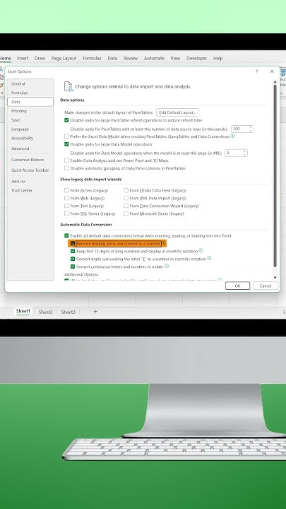 How to Remove Leading Zeros in Excel - YouTube